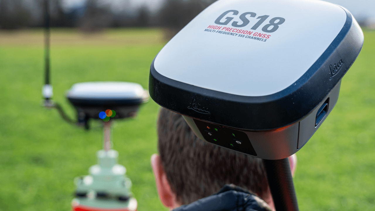 Leica GS18 T | RTK GNSS Rover Rental (Sewa) Indonesia